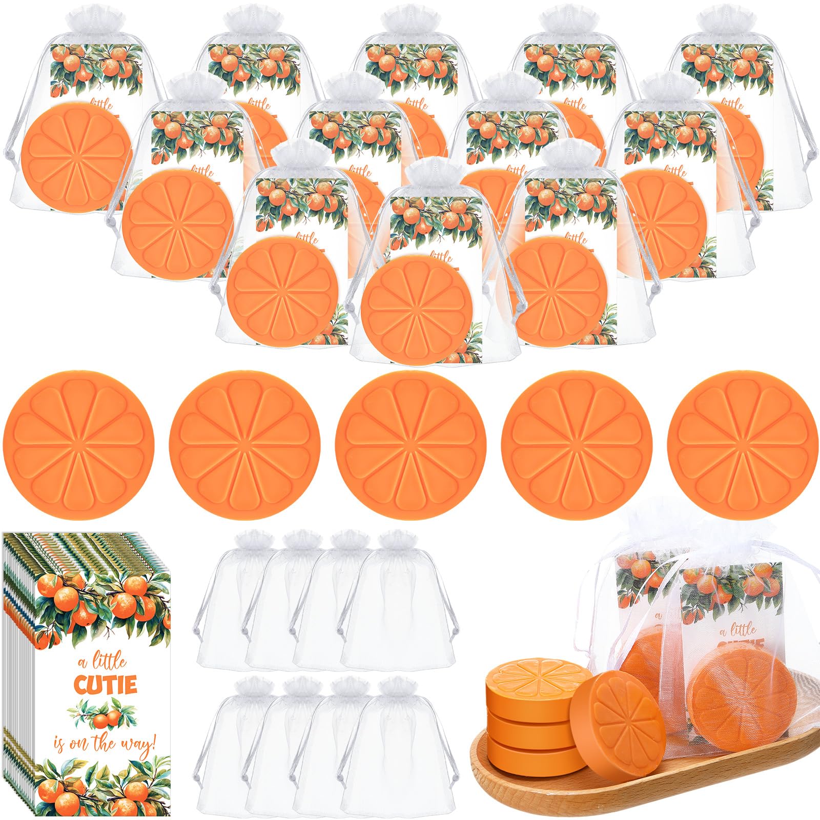 Amazon.com: Dansib 50 Set Little Cutie Baby Shower Soaps Favors 50 ...