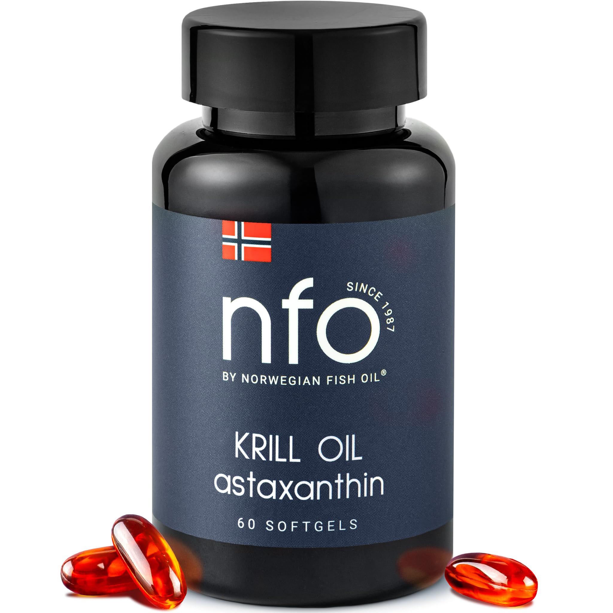 NFO Omega Krill Oil - Dual Marine Complex + Natural Antioxidant ...