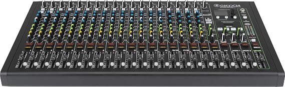 Amazon.com: Mackie Onyx Series, 24-Channel Premium Analog Mixer with ...