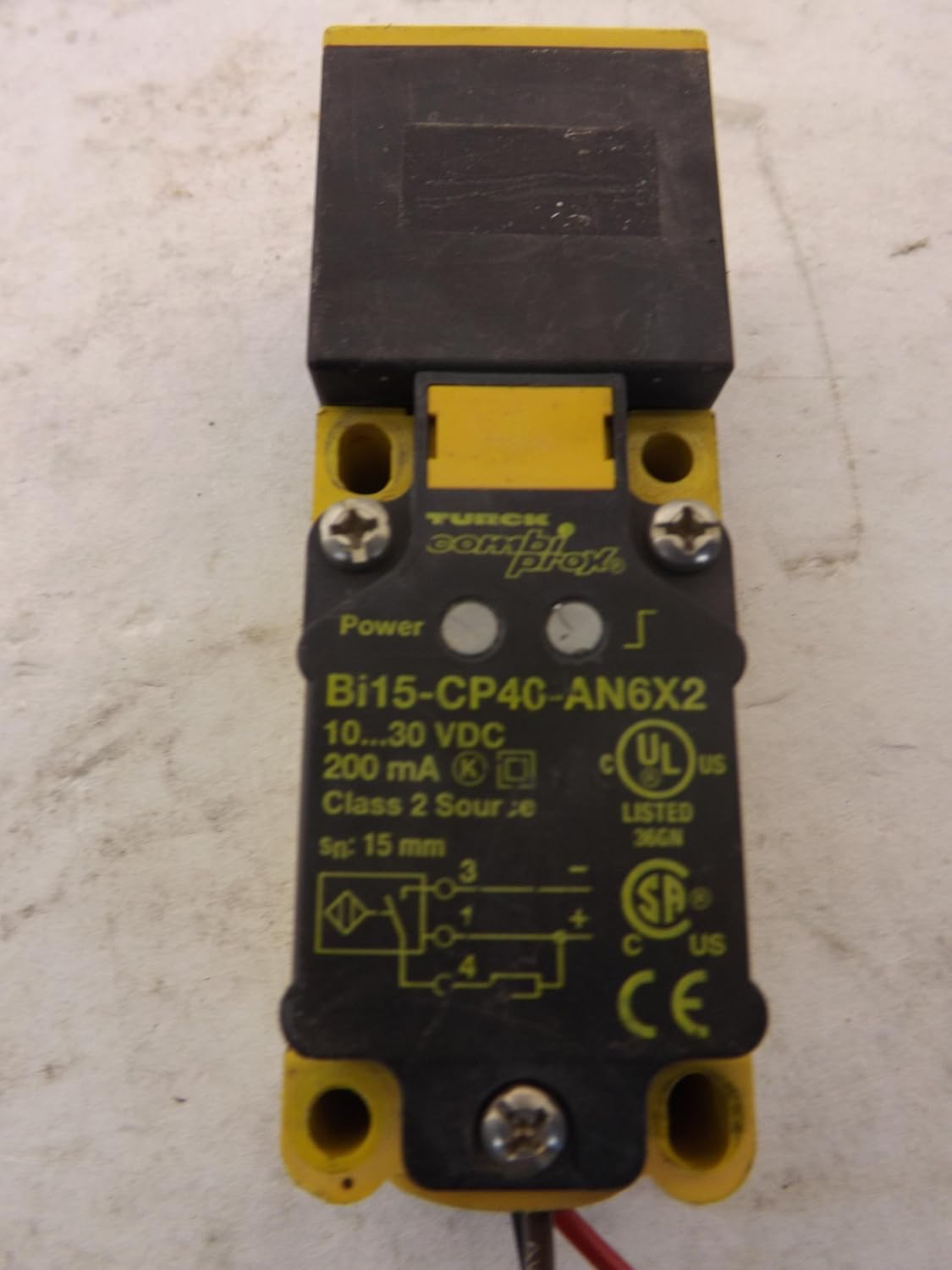 Amazon.com: Turck Combi Prox Bi15-CP40-AN6X2 Proximity Sensor T43647 ...