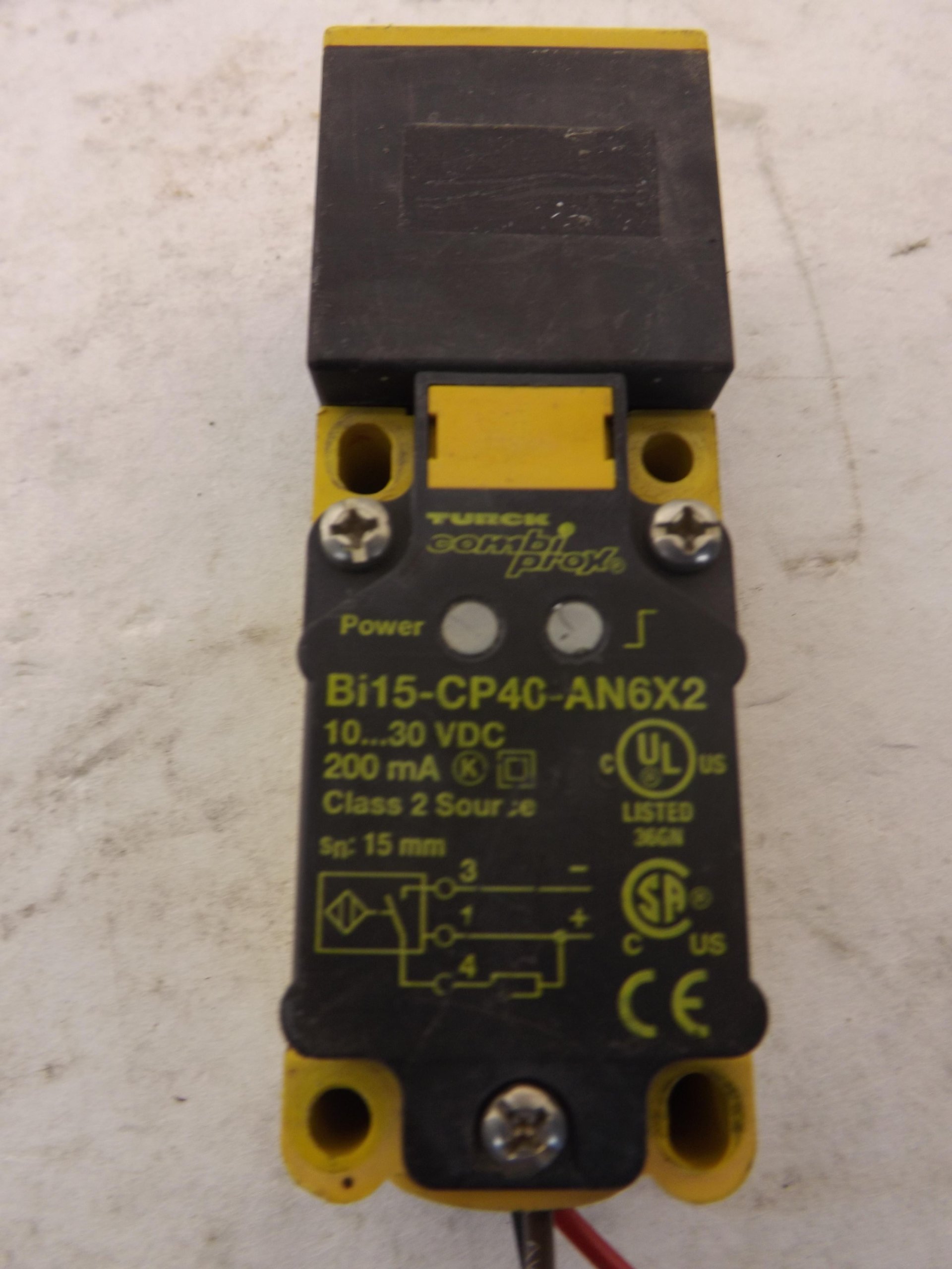 Amazon.com: Turck Combi Prox Bi15-CP40-AN6X2 Proximity Sensor T43647 ...