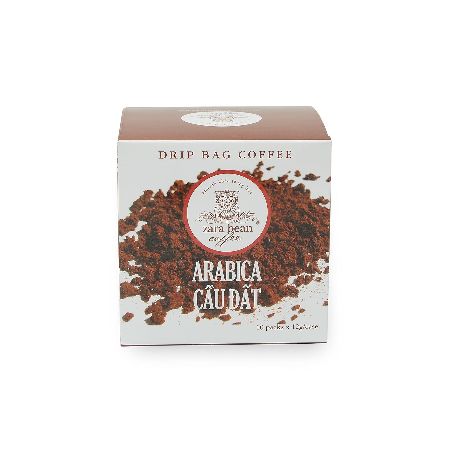 Amazon.com : Zara Bean Coffee Pure Natural CAU Dat Arabica Filter Drip ...