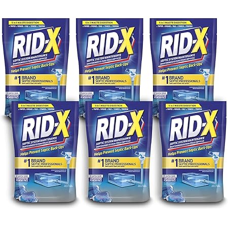 Amazon.com: RID-X Professional Septic Treatment, 12 Month Supply Of ...