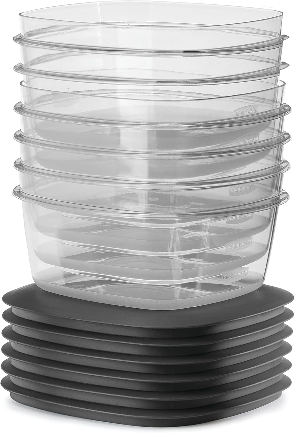 Amazon.com: Rubbermaid Premier Food Storage Container, 5 Cup, 6-Pack ...