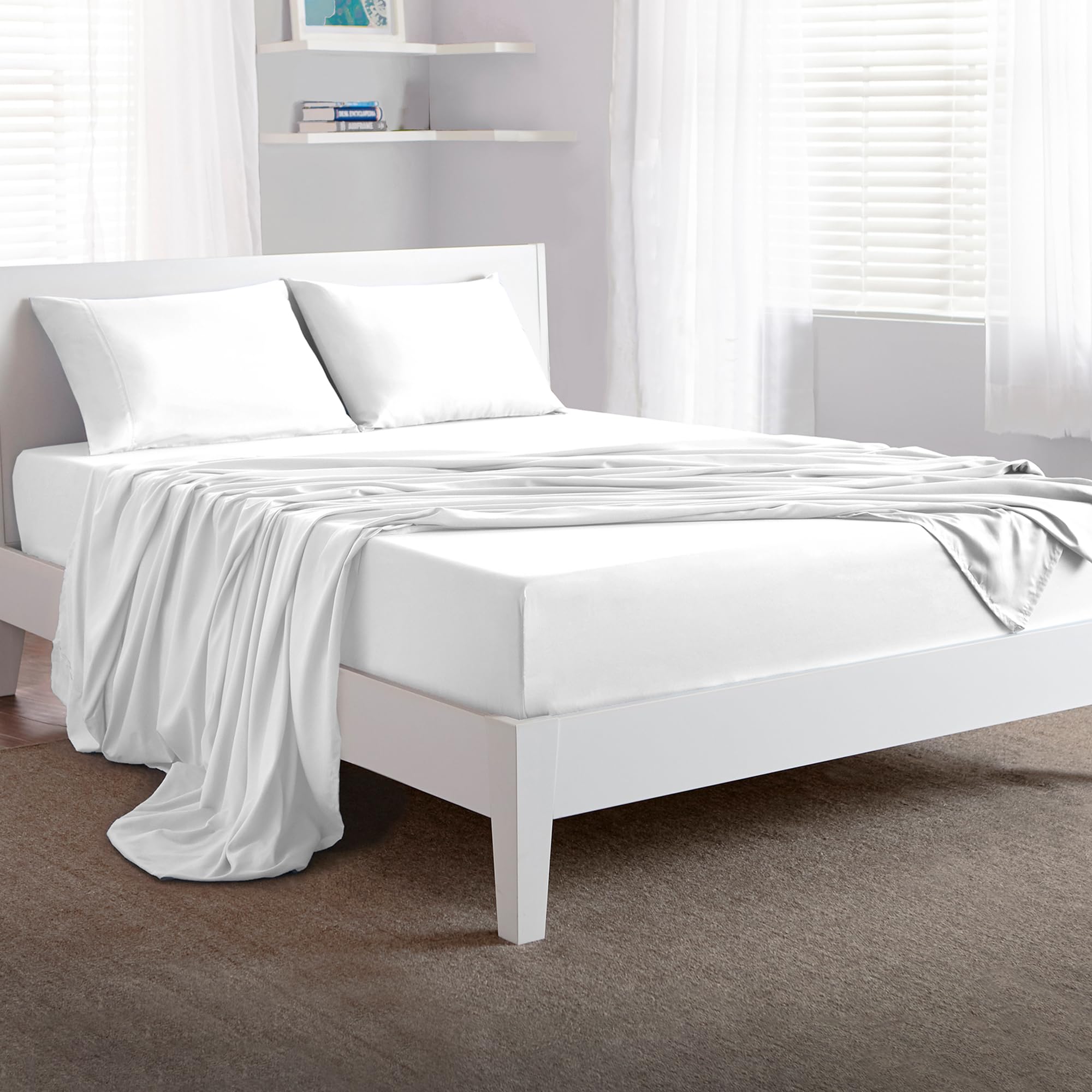 Amazon.com: Bedgear Basic Bed Sheet Set - Lightweight and Breathable ...