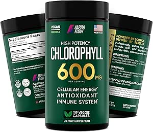 Amazon.com: Alpha Flow Chlorophyll Capsules - Support Your Wellness ...