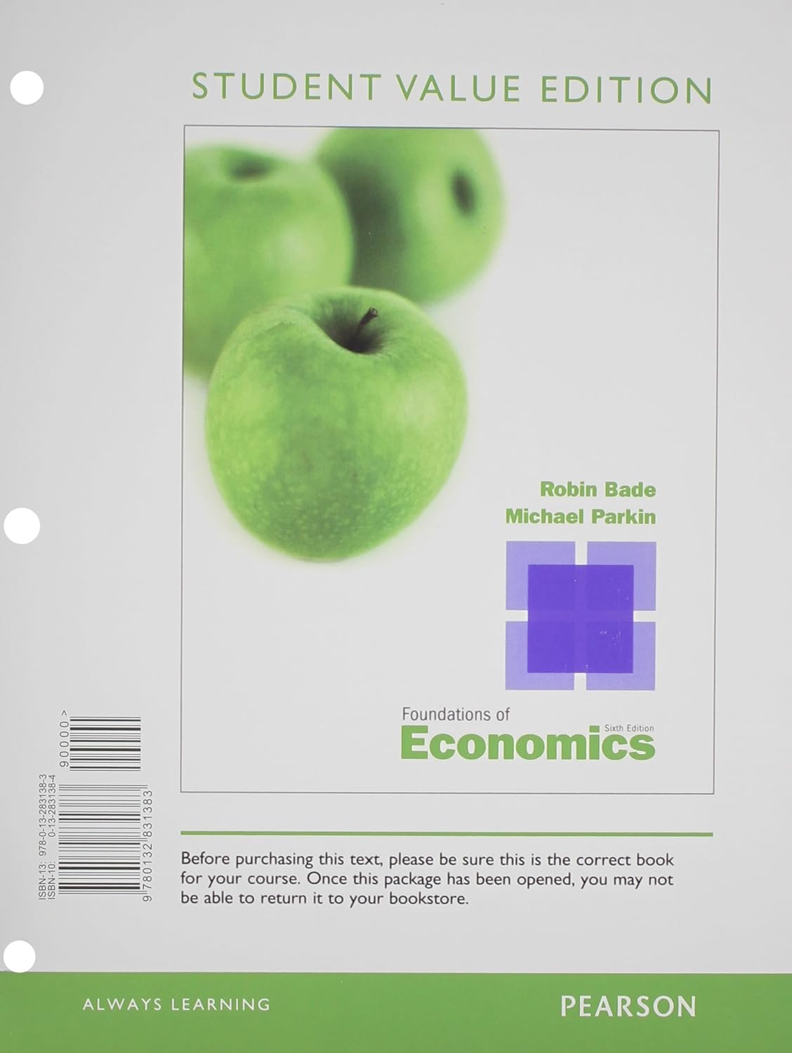 Student Value Edition for Foundations of Economics Plus NEW MyEconLab ...