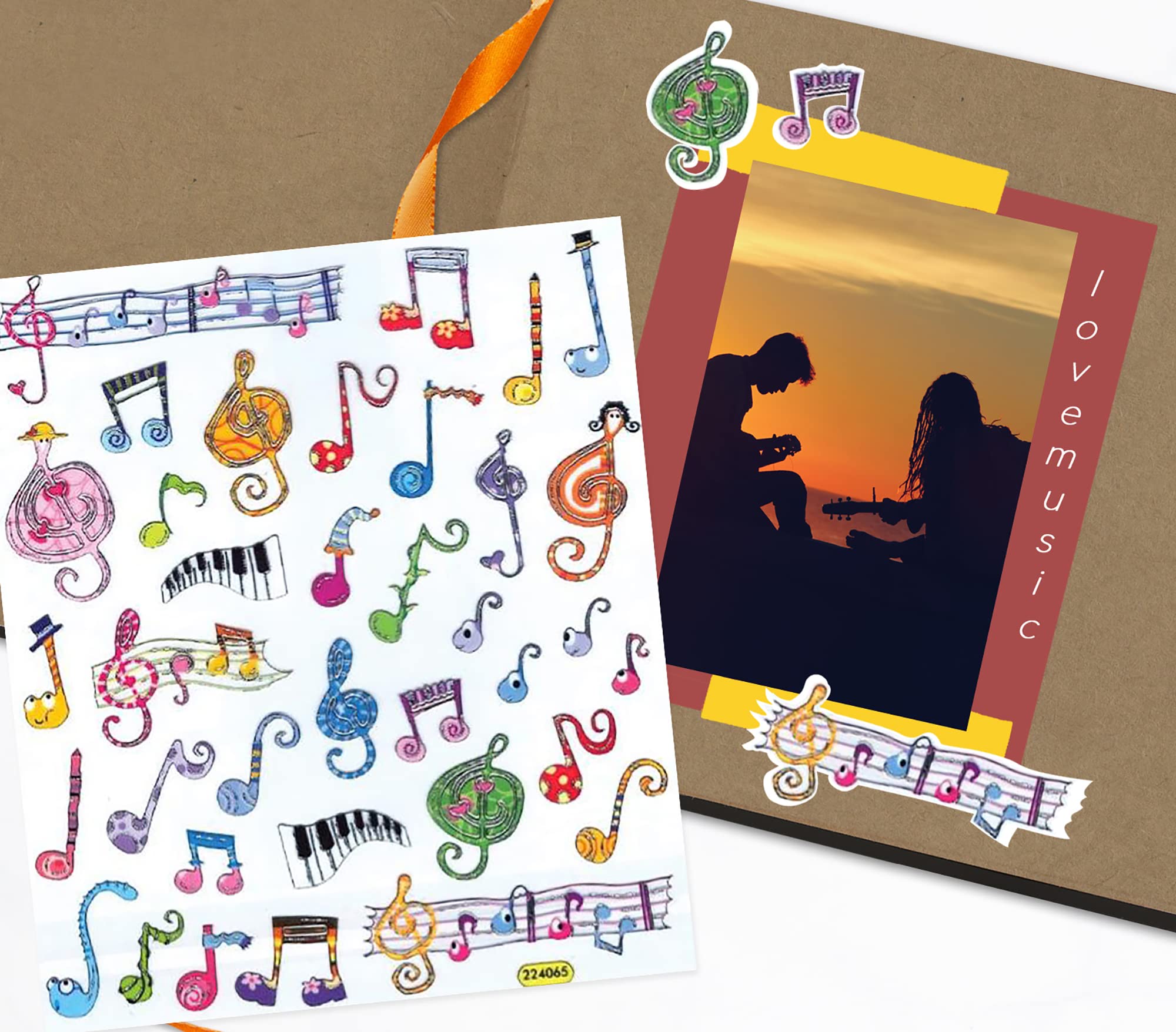 Snapklik.com : Music Scrapbook Stickers