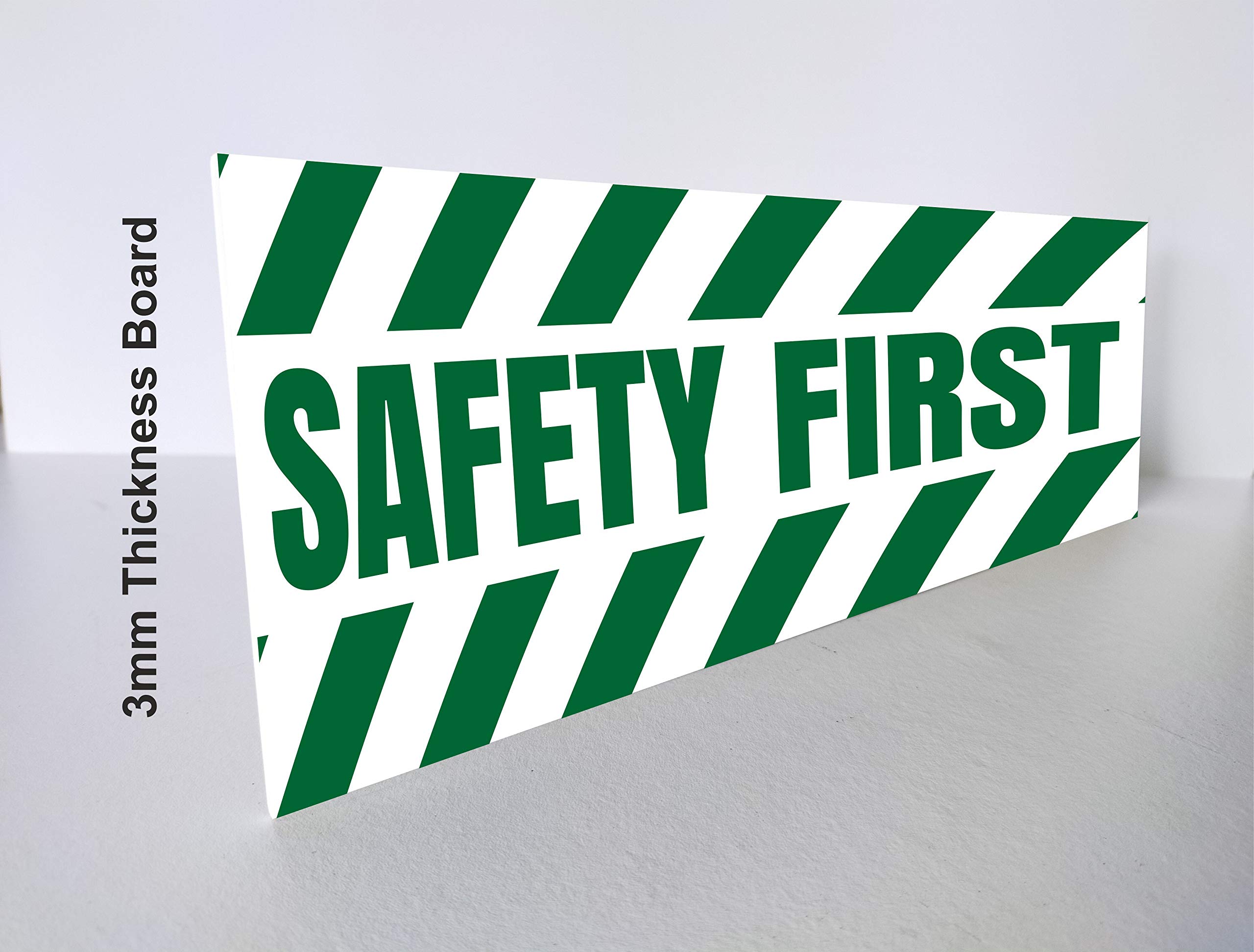 Buy SIGN EVER Safety First Sign Board Factory Office Bank Restaurant ...