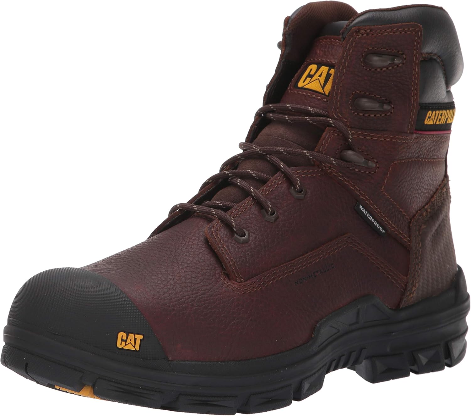 Amazon.com | Cat Footwear Men's Crossbar Nano Toe WP Construction Boot ...