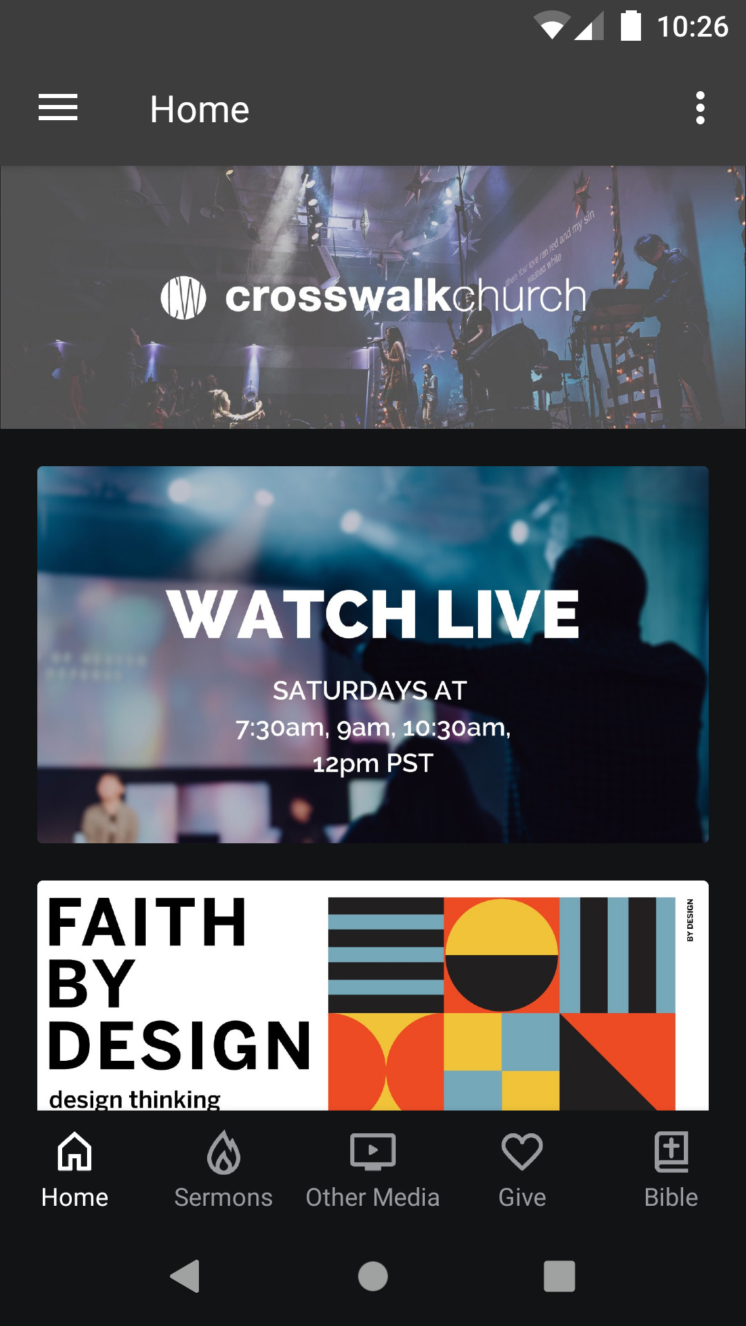 Crosswalk Church app - App on Amazon Appstore