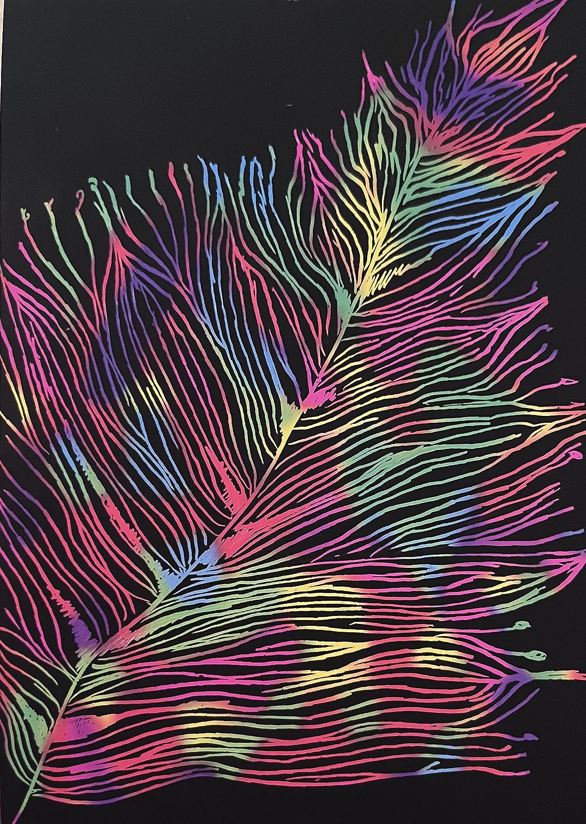 $4/mo - Finance pigipigi Rainbow Scratch Paper Art: 117 Pcs Magic ...