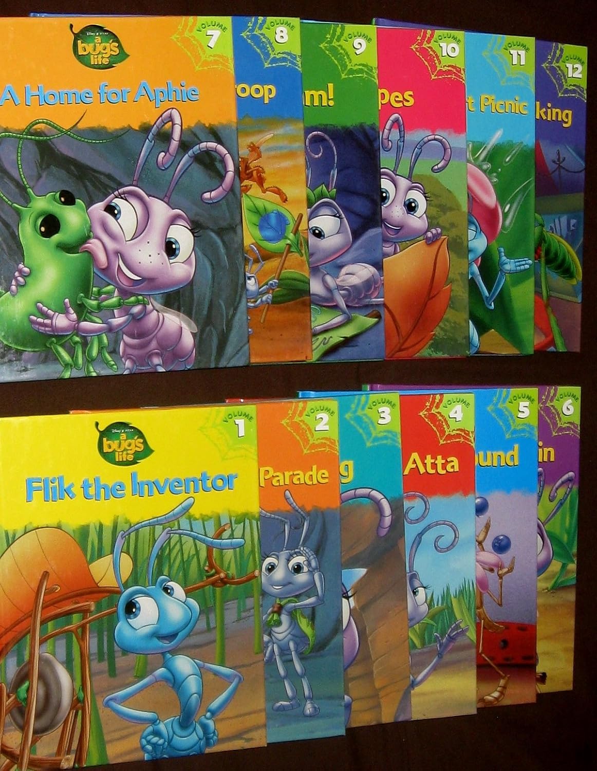 Disney/Pixar A Bug's Life Book Set - Complete 12 Volume Set: unknown ...