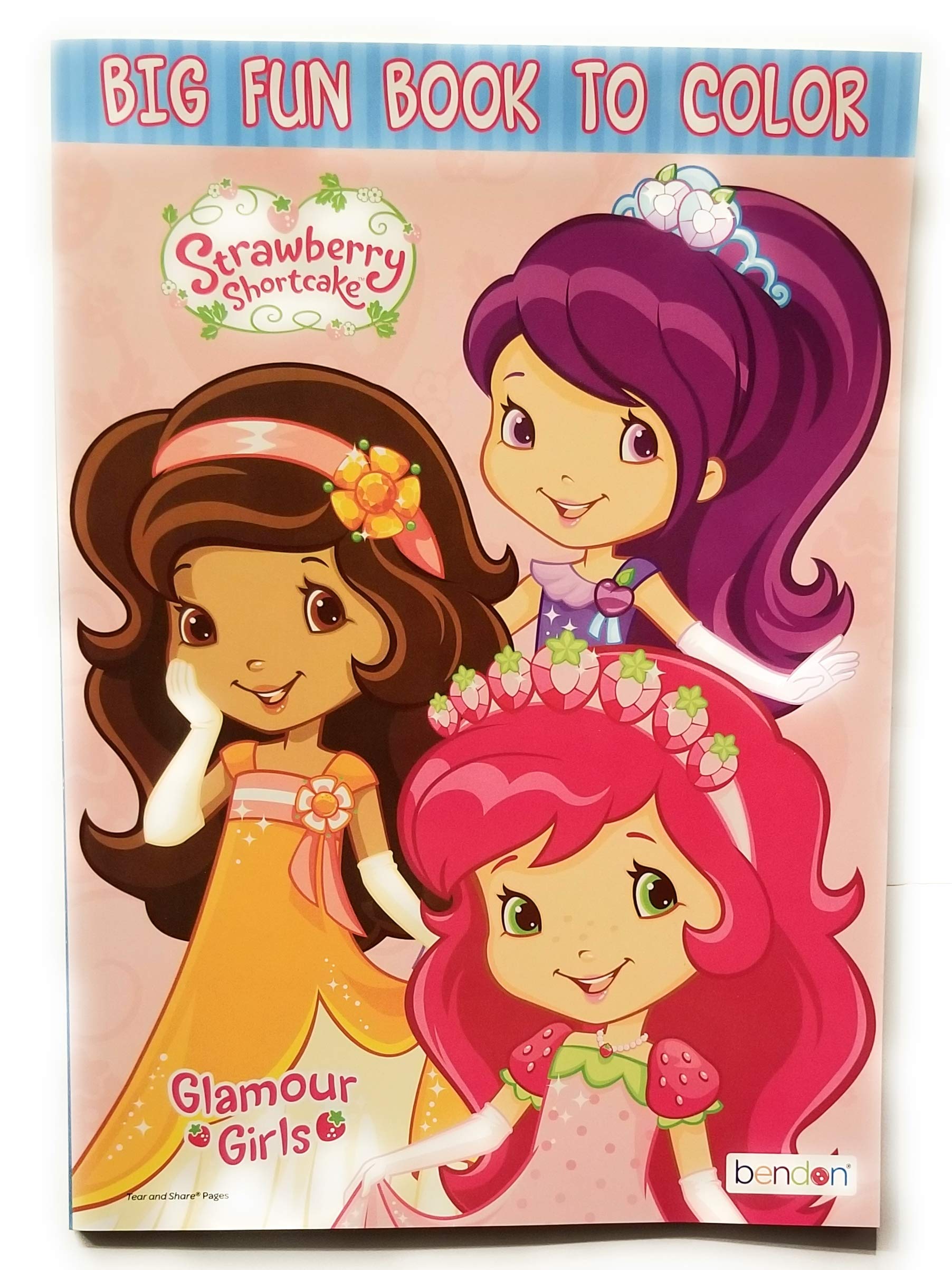 Plum Pudding Strawberry Shortcake Coloring Pages
