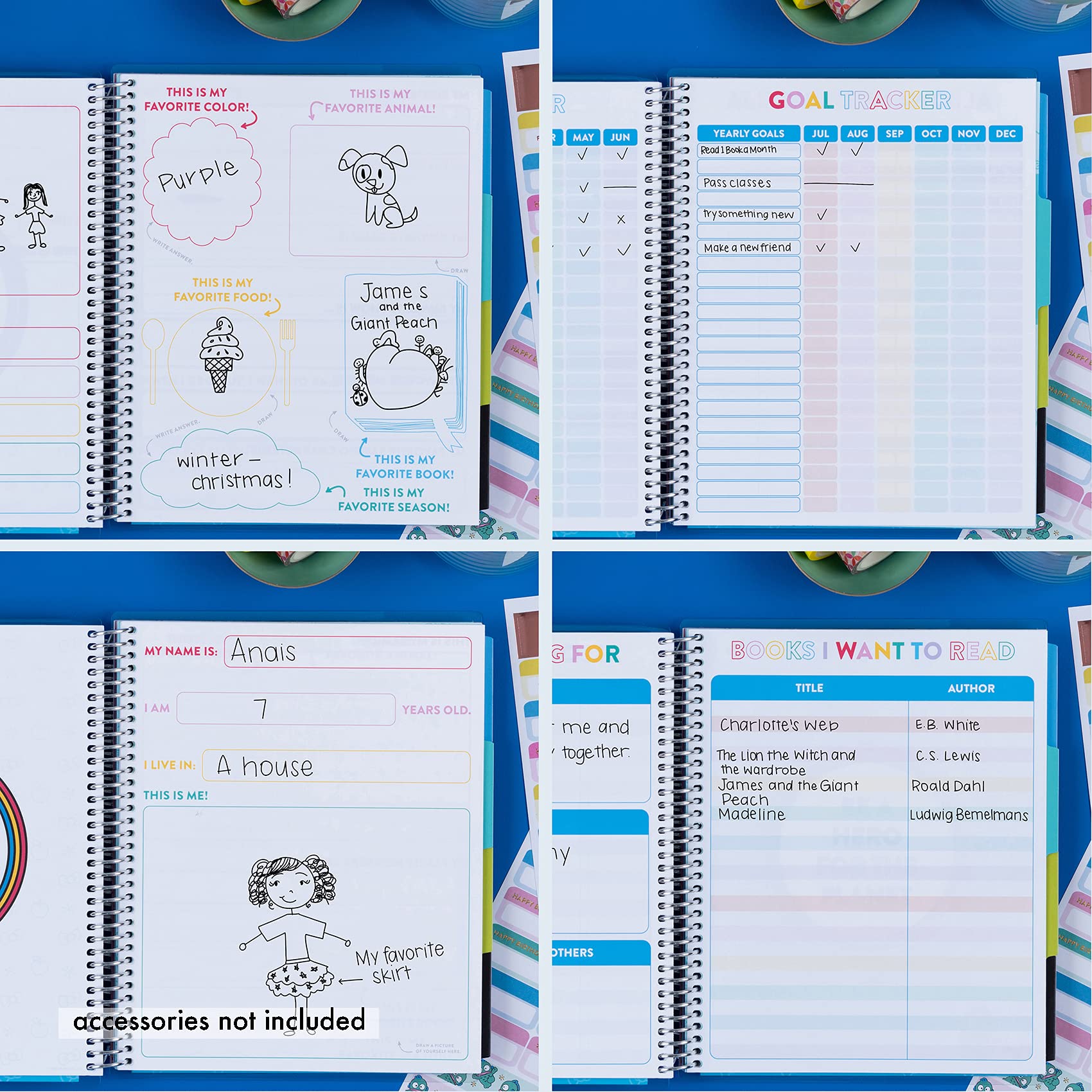 7" x 9" Hello Kitty & Friends x Erin Condren Kids Planner & Activity ...