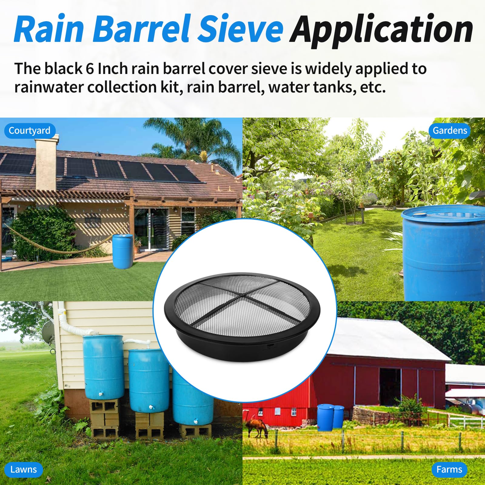 Rain Barrel Screen Kits Amazon.com : Rain Barrel Screen For Rain