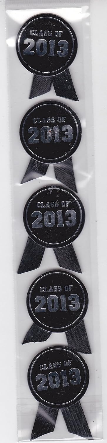 Amazon.com: 3-d Recollections Stickers - Graduation Class of 2013 ...