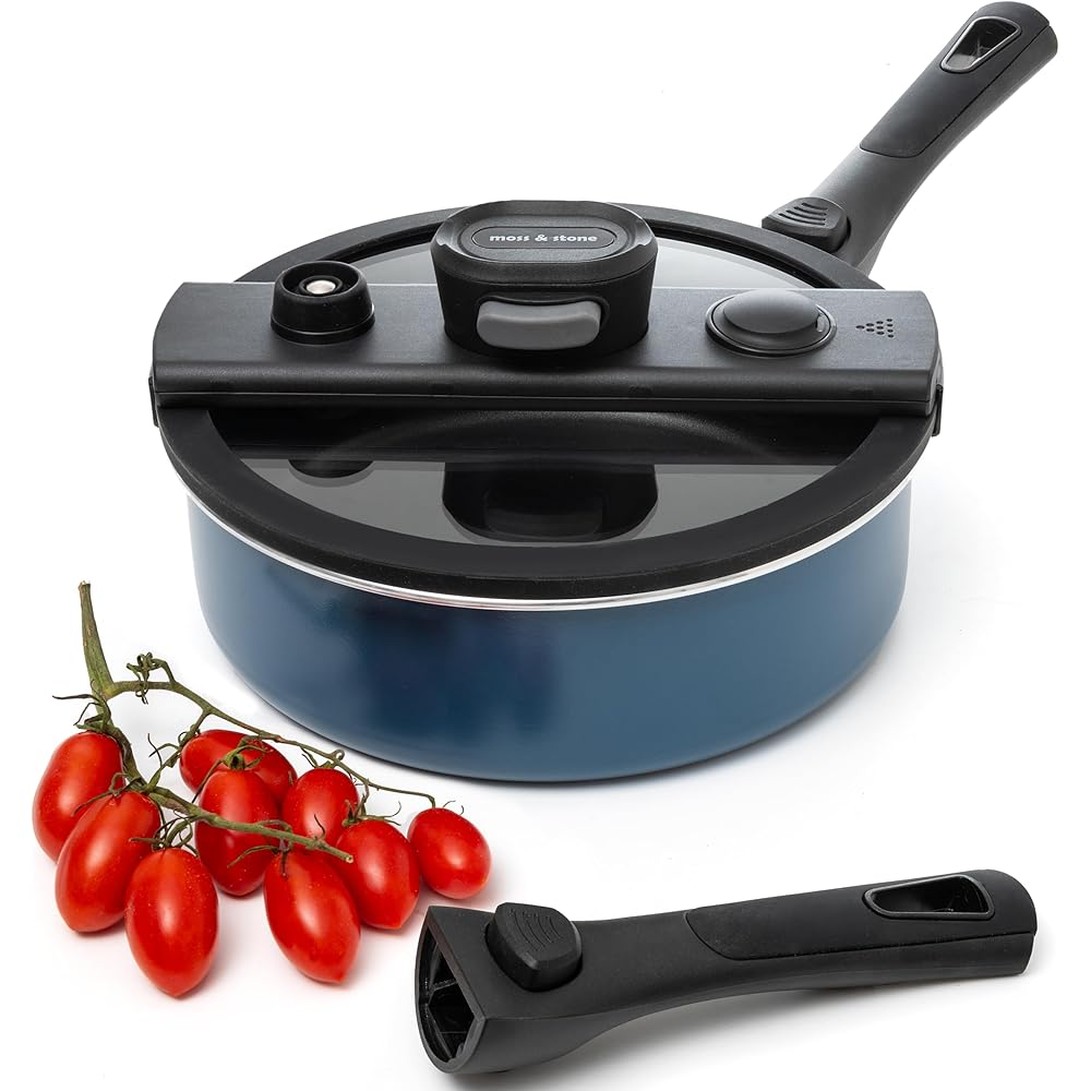 $6/mo - Finance Moss & Stone 2.3 Quart Micro Pressure Cookware with ...