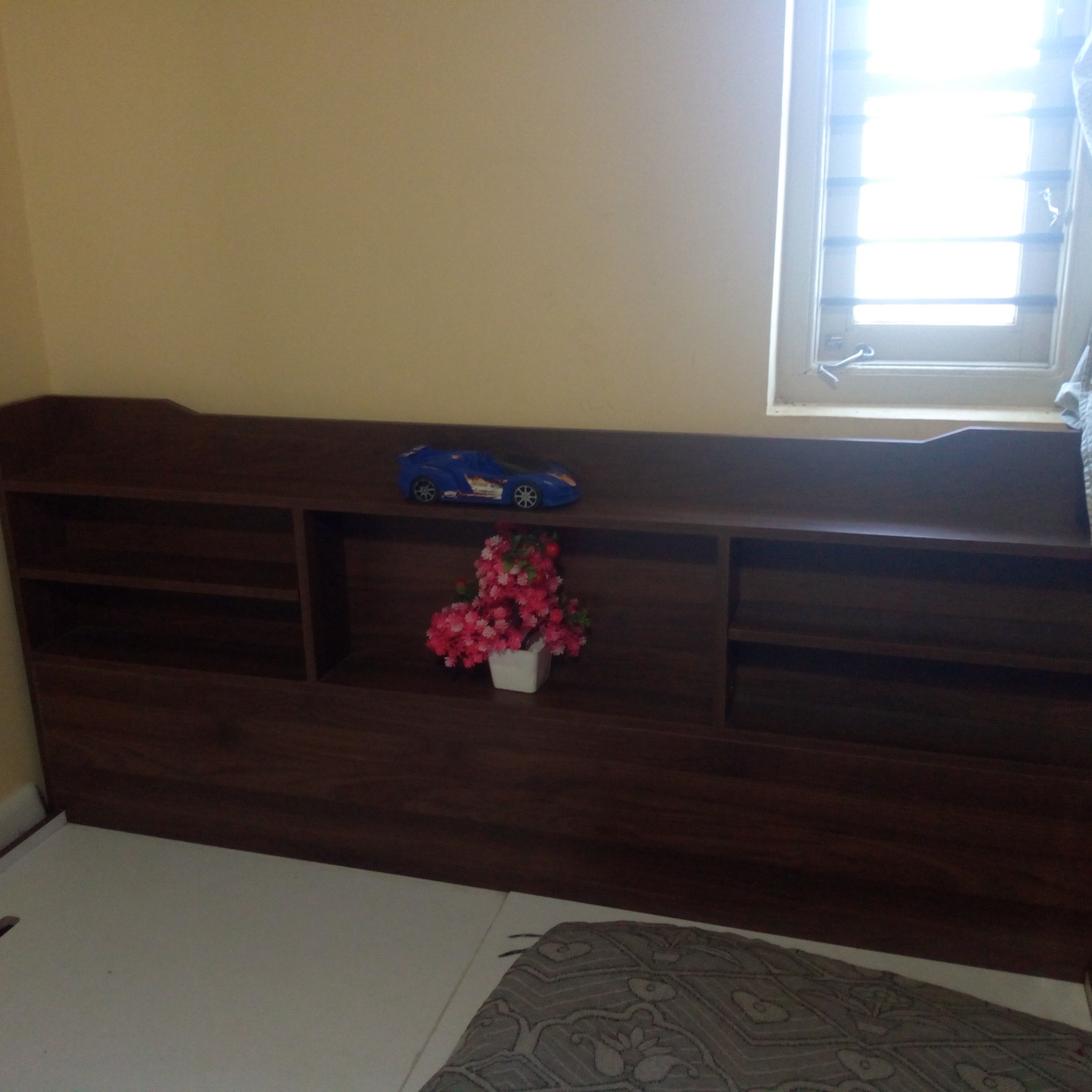 Urban Ladder Sandon Queen Size Box Storage Bed (Finish : Classic Walnut ...