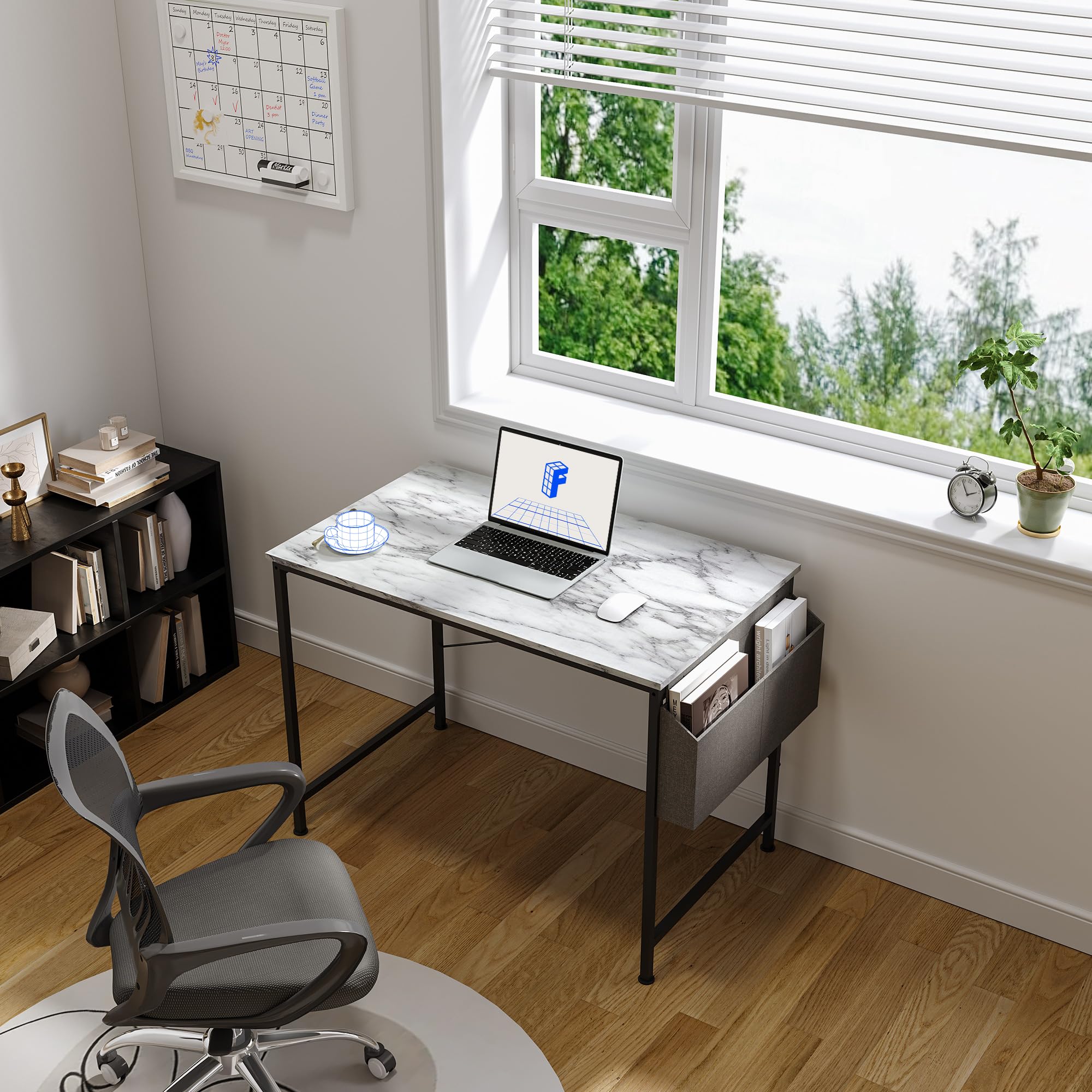 Snapklik.com : FLEXISPOT 40 Inch Computer Desk Home Office Desk Workstation