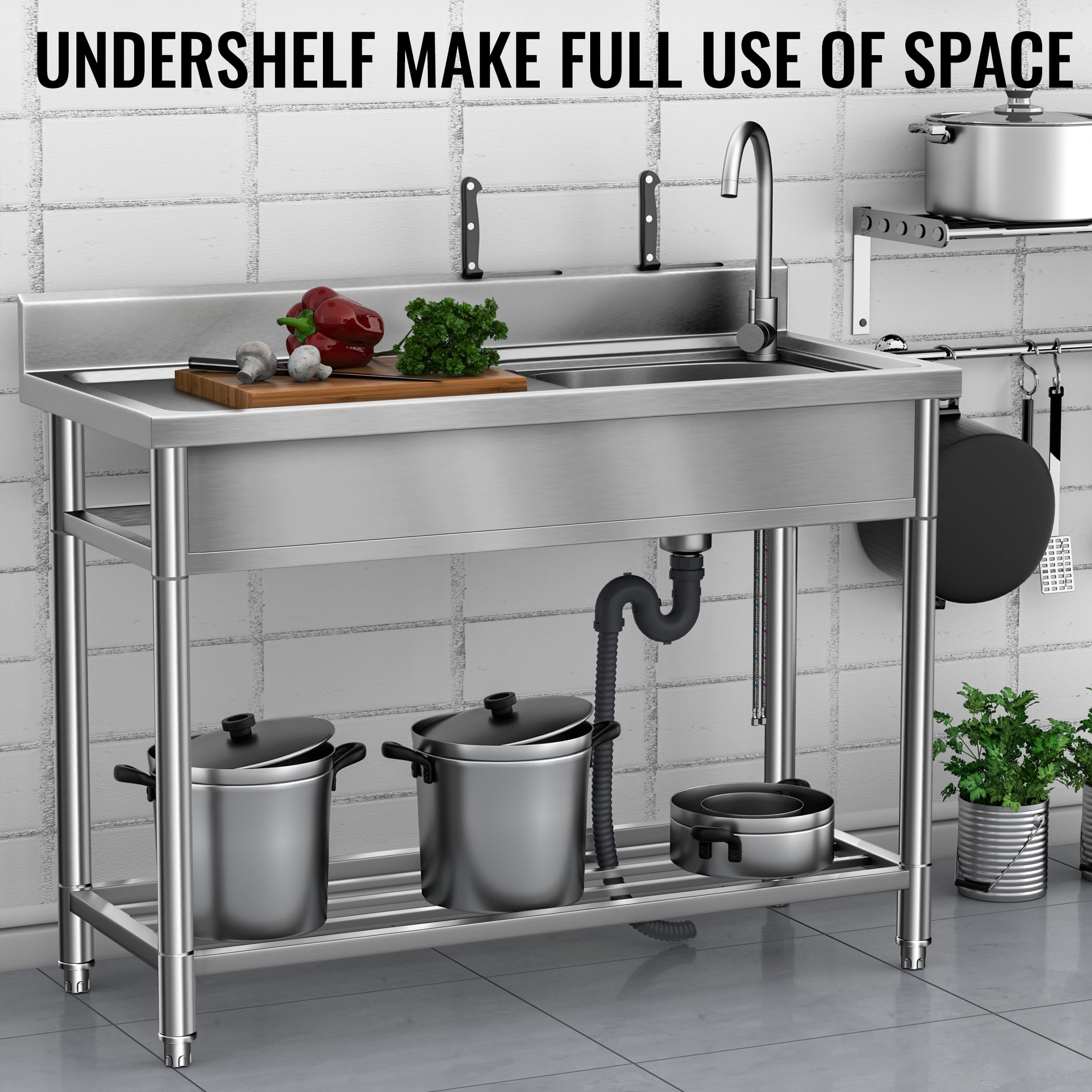 Kitchen With Stainless Steel Countertop Sink Kitchen Sinks The Home