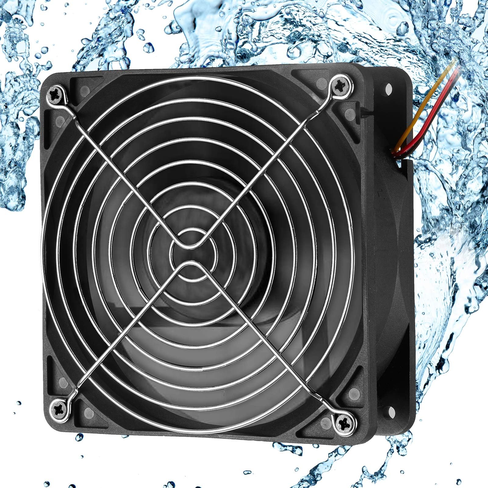 Amazon.com: Delta 120mm High CFM Fan AFB1212SHE High Speed 12V DC 120mm ...