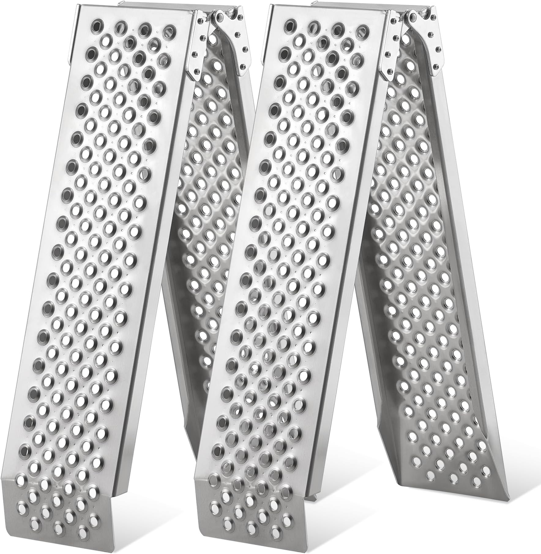 Amazon.com: Aluminum Loading Ramps, 1300 lbs, Truck Ramps for Pickup ...