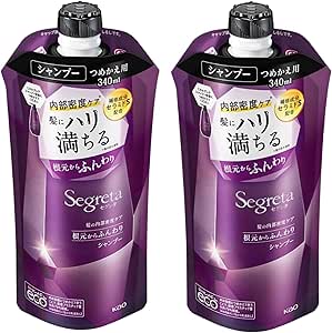 Amazon | セグレタ シャンプー 詰め替え 340ml アロマティックローズの香り 2個セット | ノーブランド品 | シャンプー 通販