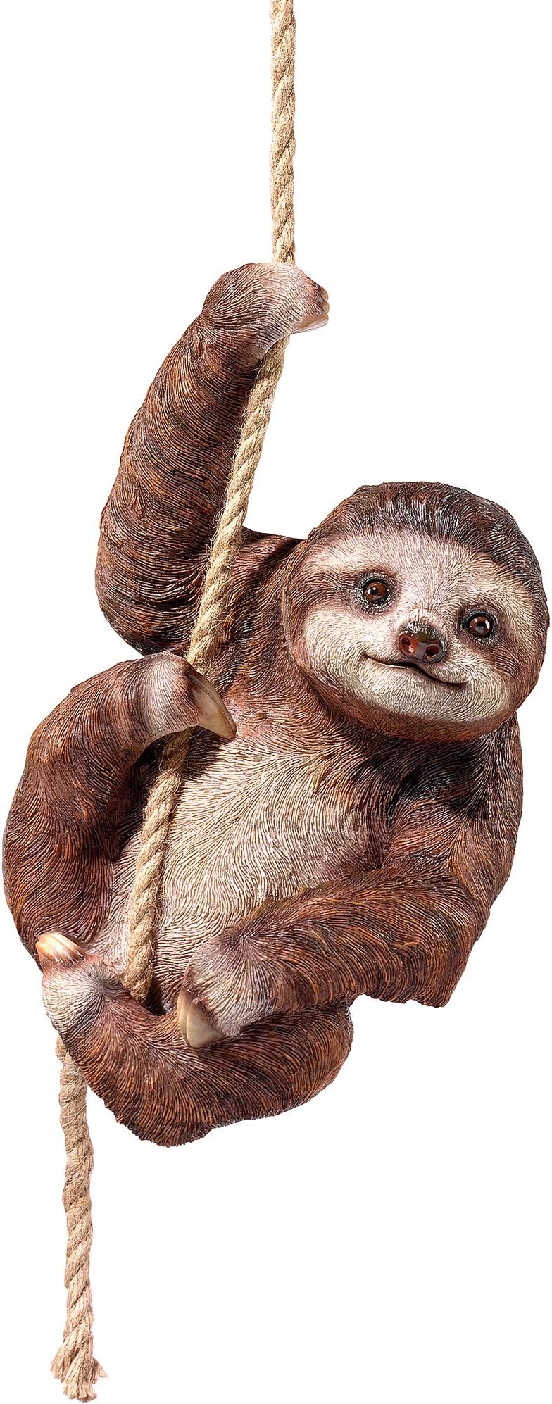 Amazon.com: Enesco Edge Sculpture Sloth in Tree Animal Figurine, 18.6 ...