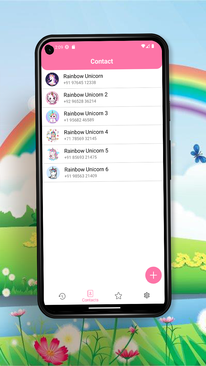 Incoming Video Call From Renbow Unicorn Fake Video Voice Call & Texting ...