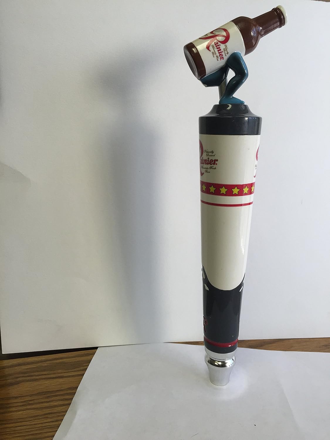 Amazon.com: Rainier Beer Walking Bottle Tap Handle : Home & Kitchen
