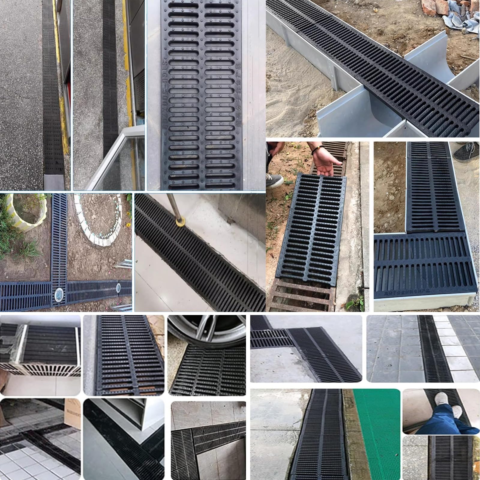 Trench Drain Grates Driveway