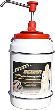 ECORA Handwaschpaste Set 3kg Handwaschpaste+Spender+Wandhalter ...