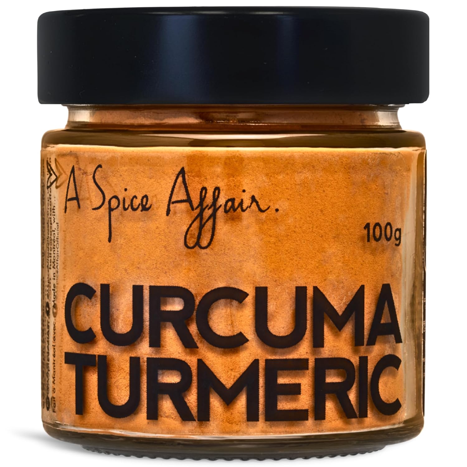 Amazon.com : TURMERIC GROUND 100 G (3.5 oz) A Spice Affair. : Grocery ...