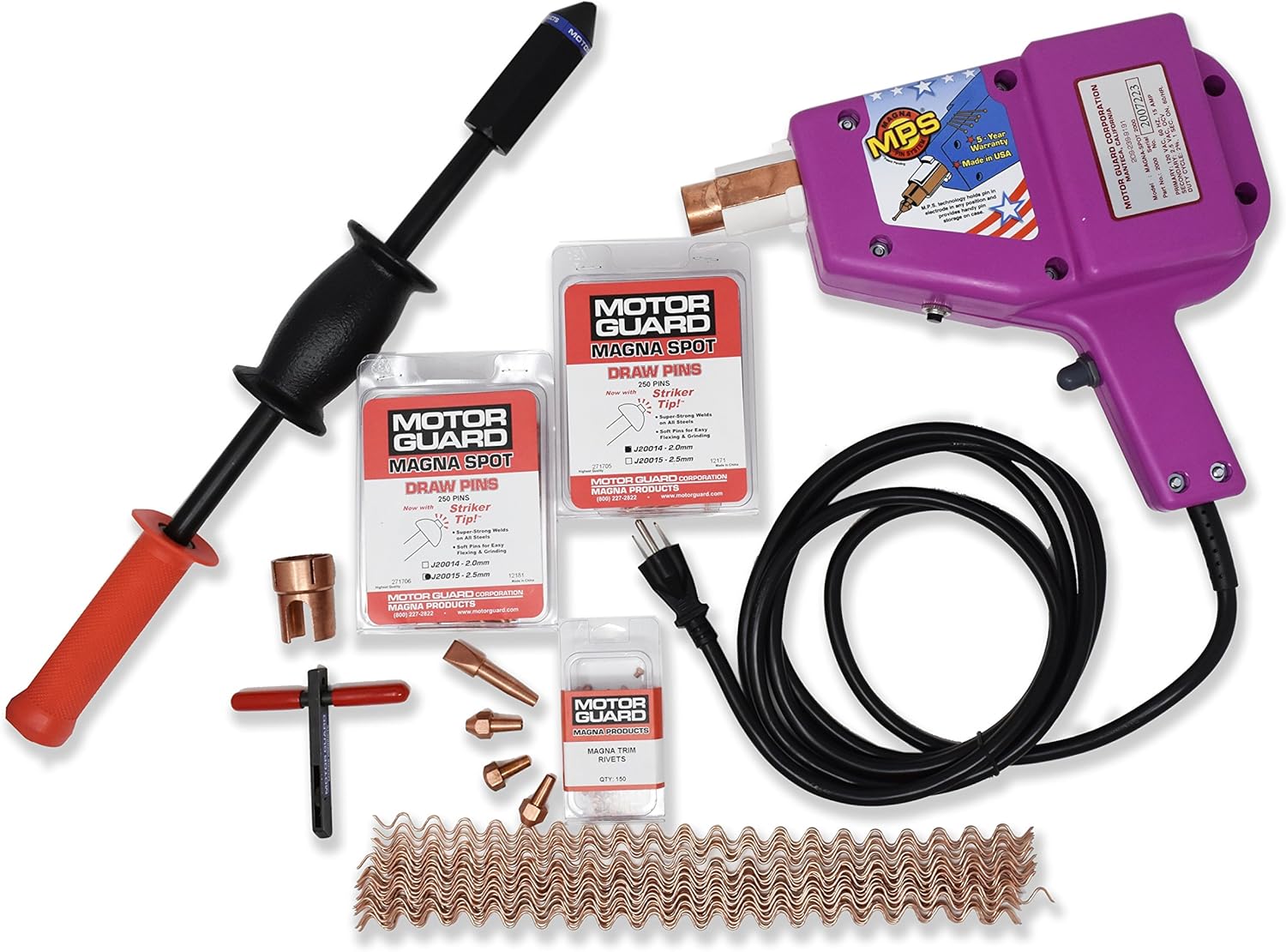 Motor Guard JO2250 Magna-Spot Super-Pro Plus Studwelder Kit - Arc ...