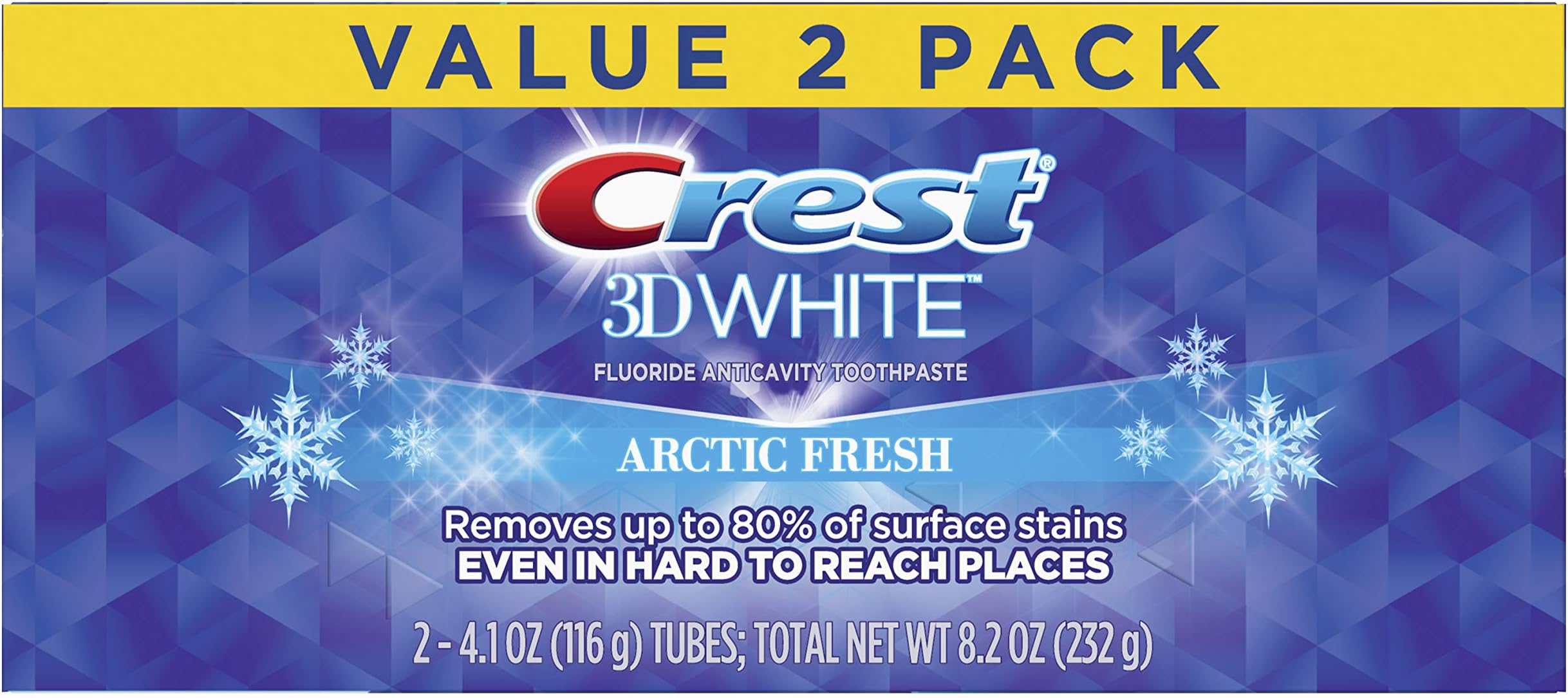 Amazon.com: Crest 3D White Professional Ultra White Fluoride Anticavity ...