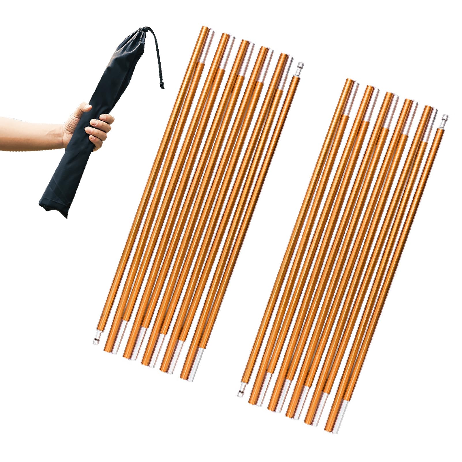 Snapklik.com : JEELAD Tent Pole Aluminium Rod Replacement Tent Pole ...