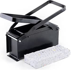 BnR Premium Paper log briquette maker for shredded newspaper - This ...