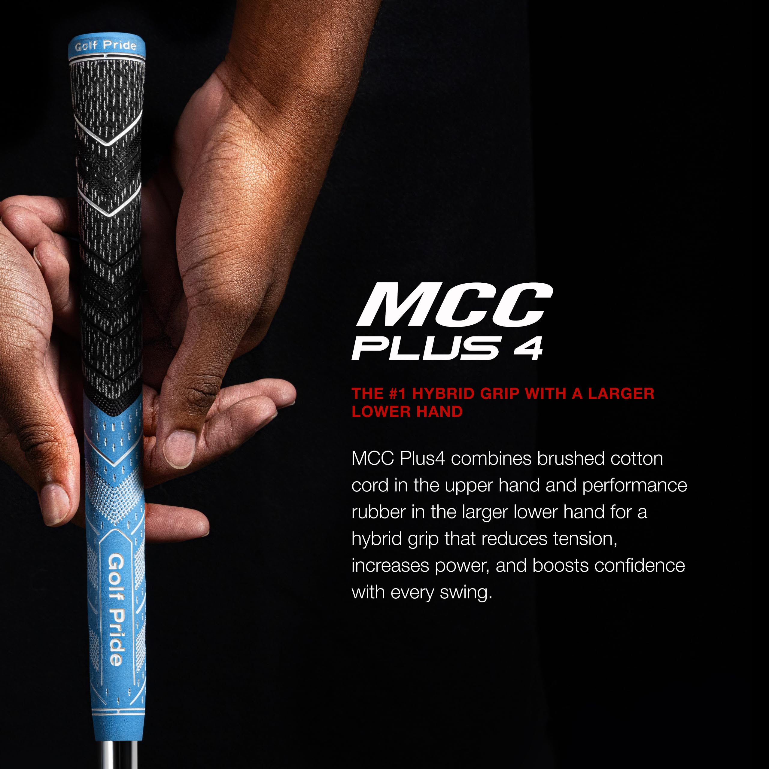 Snapklik.com : Golf Pride MCC Plus4 Golf Club Grip - All-Weather Hybrid ...