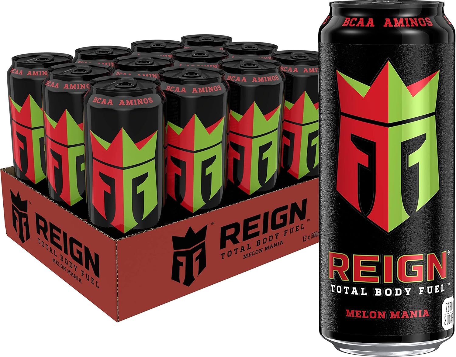 Monster REIGN Melón Mania 12 x 500 ml : Amazon.es: Alimentación y bebidas