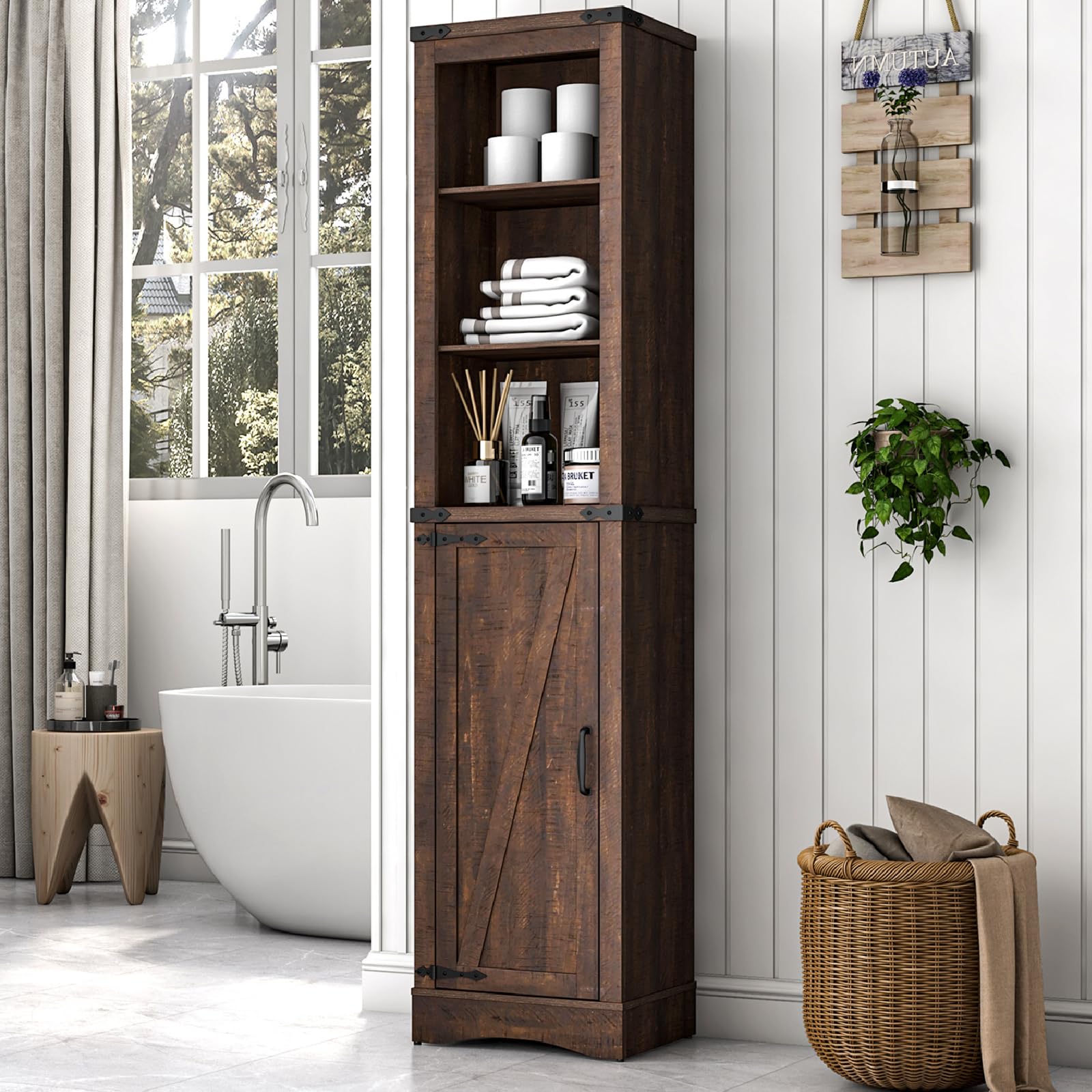 Wooden Bathroom Storage – Rispa