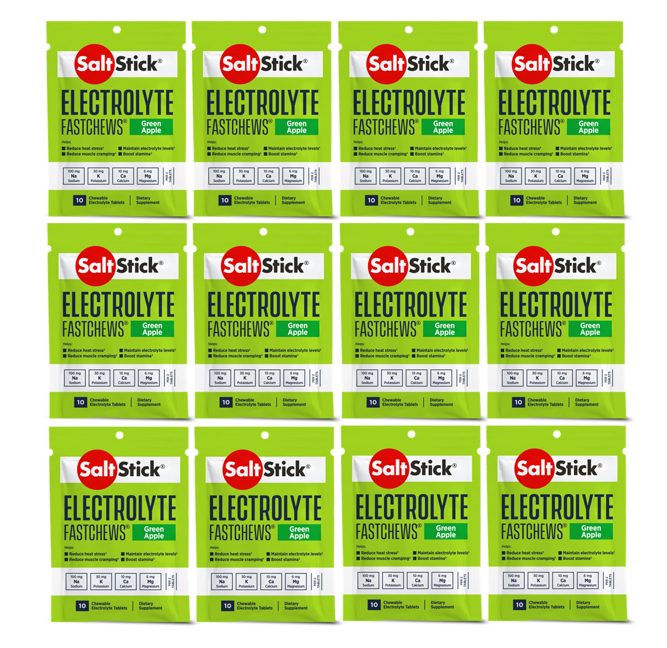 Amazon.com: SaltStick Electrolyte FastChews Chewable Tablets | 120 ...