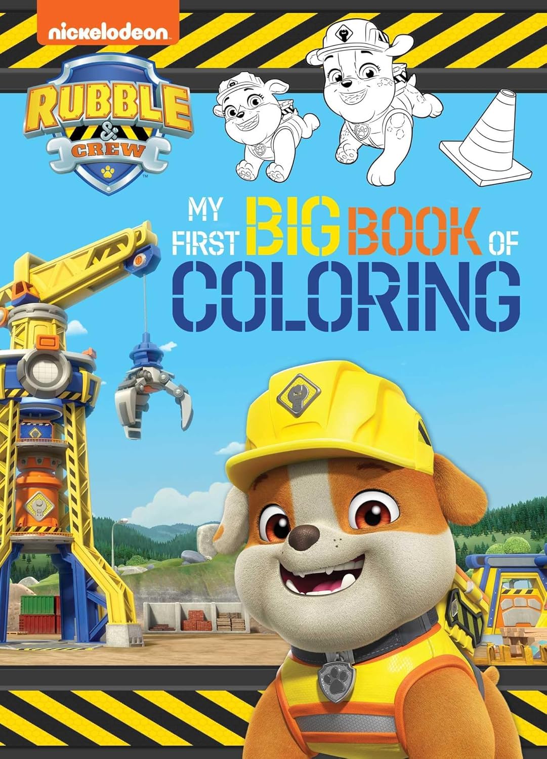 Rubble & Crew: My First Big Book of Coloring (A Paw Patrol Rubble ...