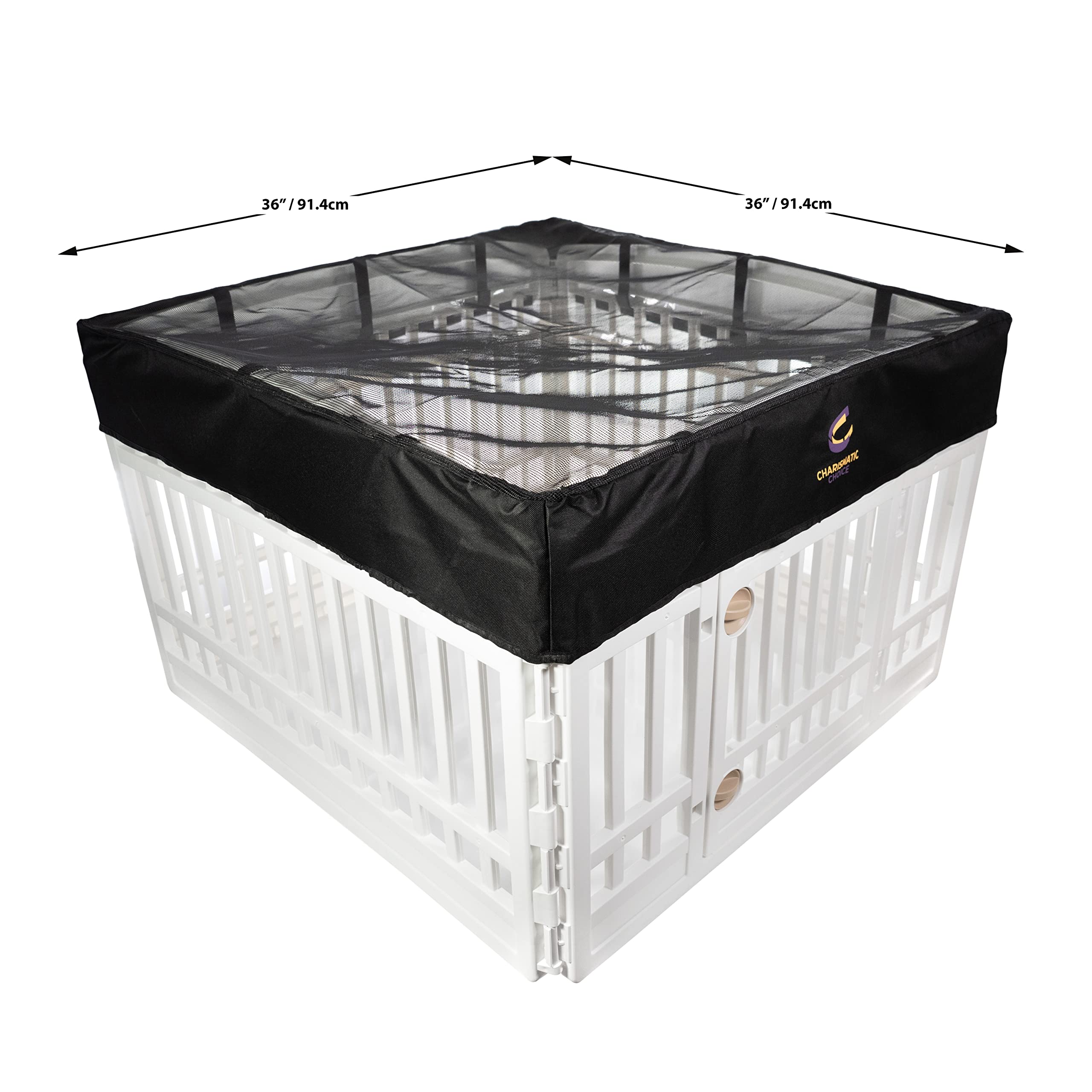 36 Inch Dog Playpen Cover With Brush CHARISMATIC CHOICE 36 ...