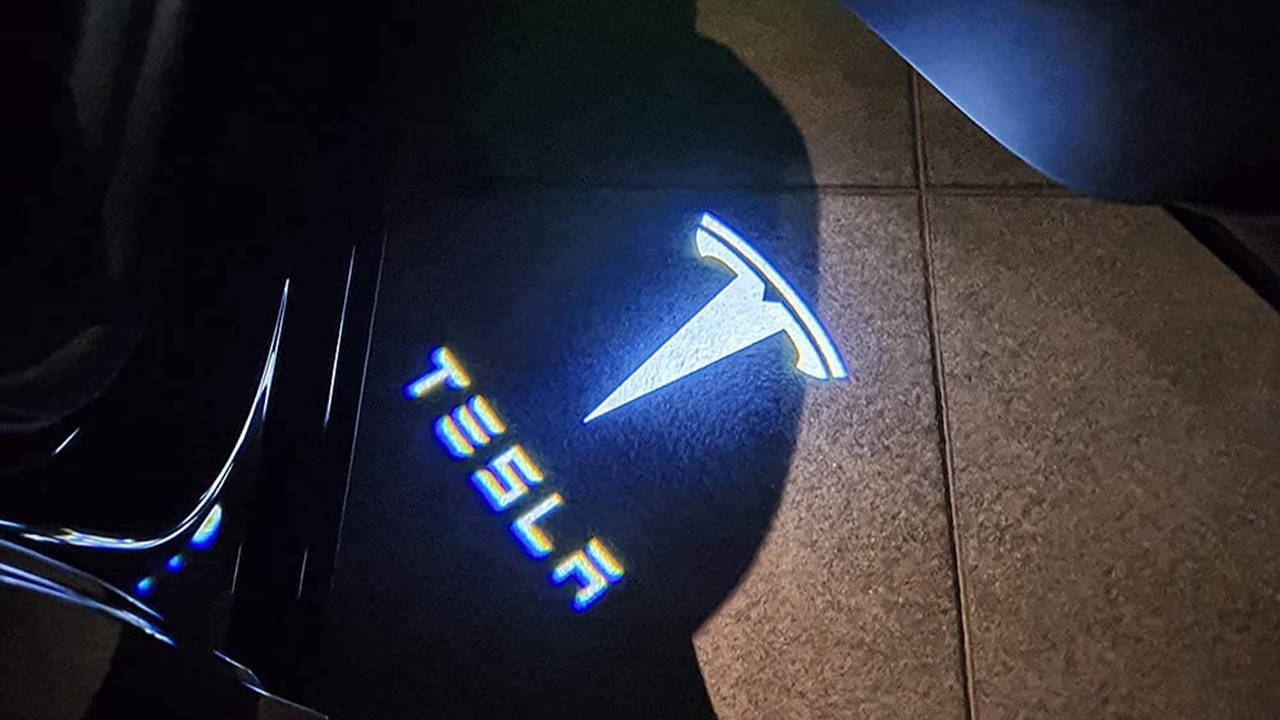 Watch Tesla Model 3 Y Puddle Lights Projection Crisp & Brighter on ...
