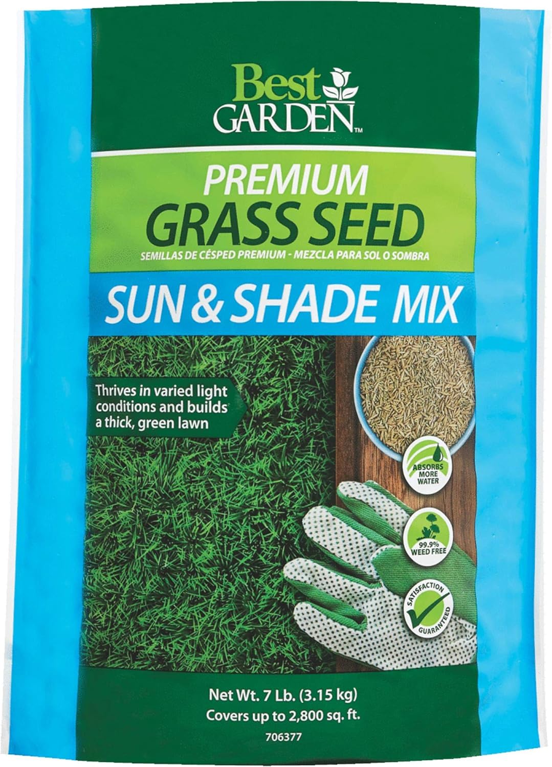 Do it Best Sun & Shade Grass Seed, 10LB MIX SUN/SHADE SEED : Amazon.co ...