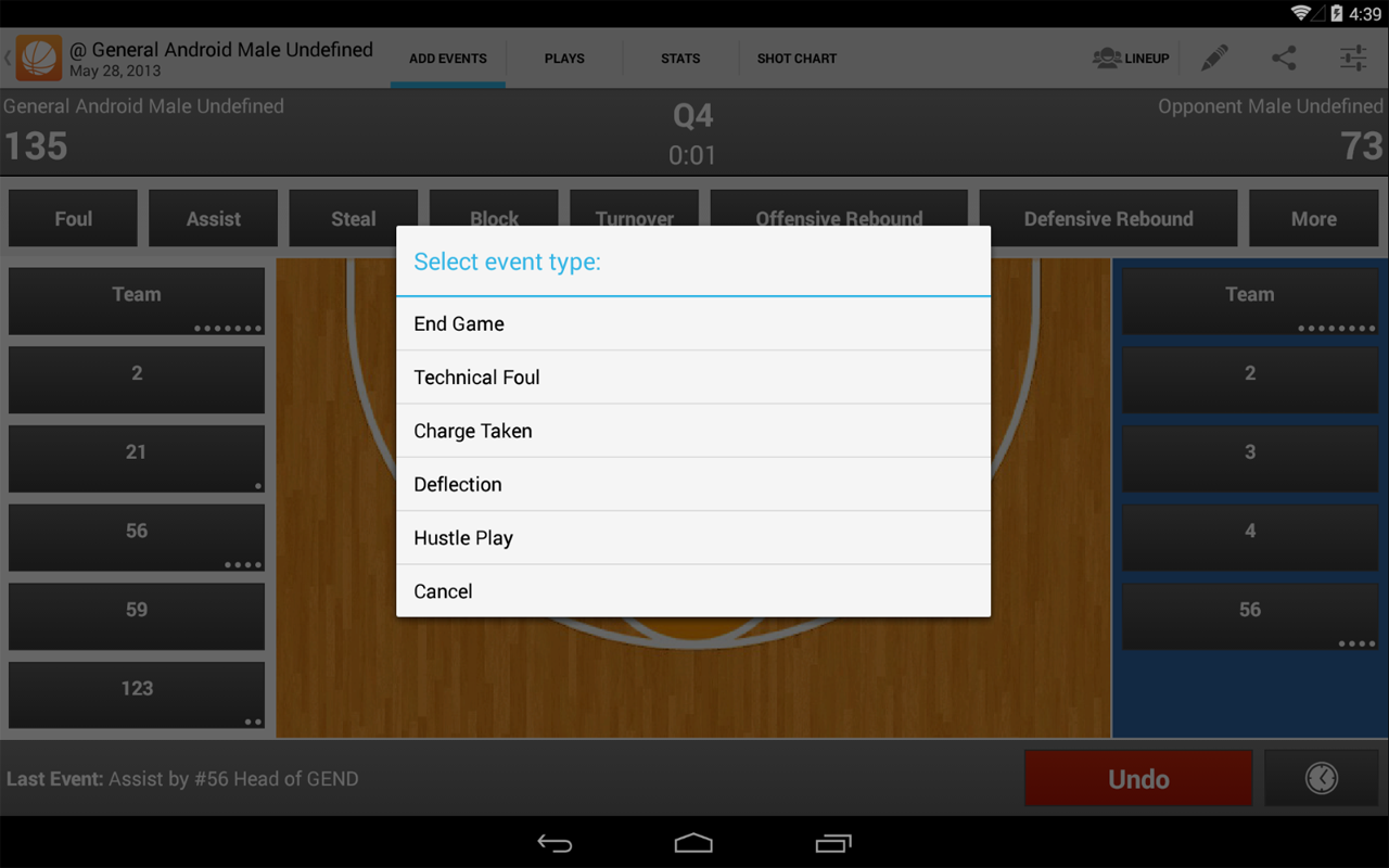 DS Basketball Statware - App on Amazon Appstore