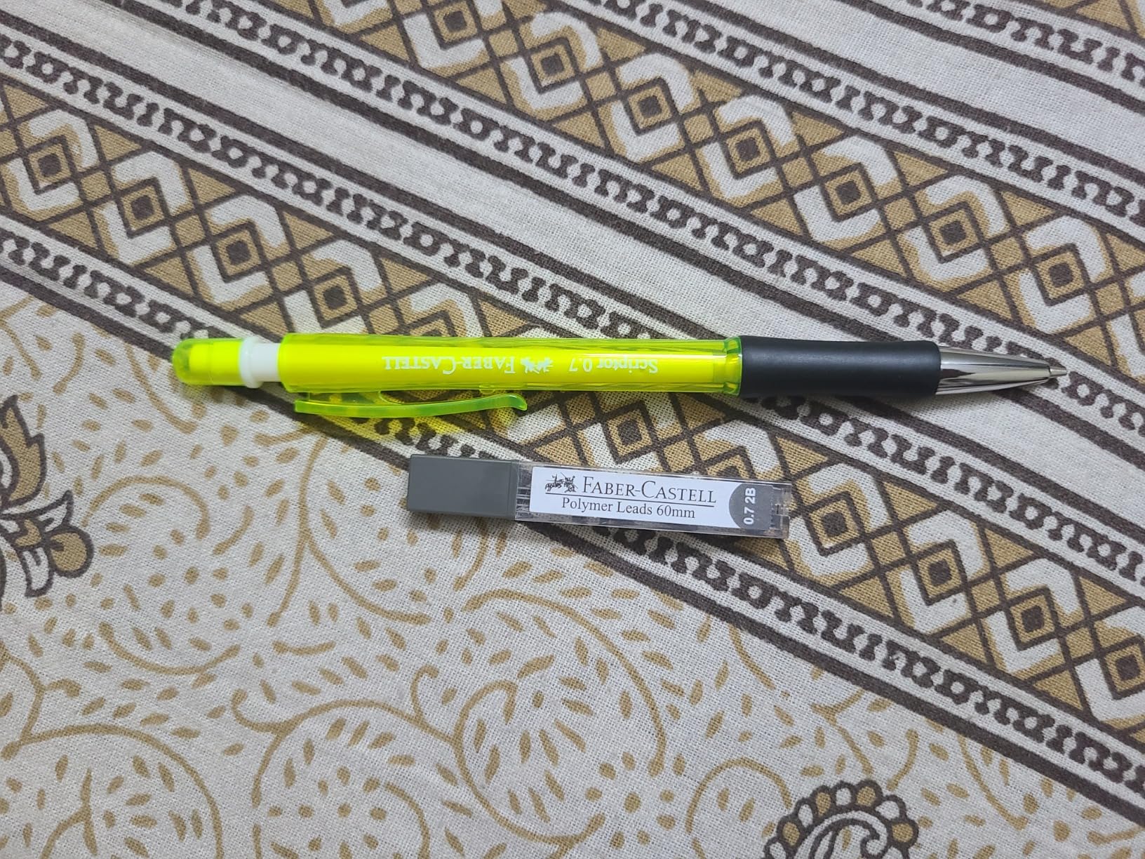 Faber-Castell Scriptor Mechanical Pencil 0.7 Pouch Of 1 With Lead Tube ...