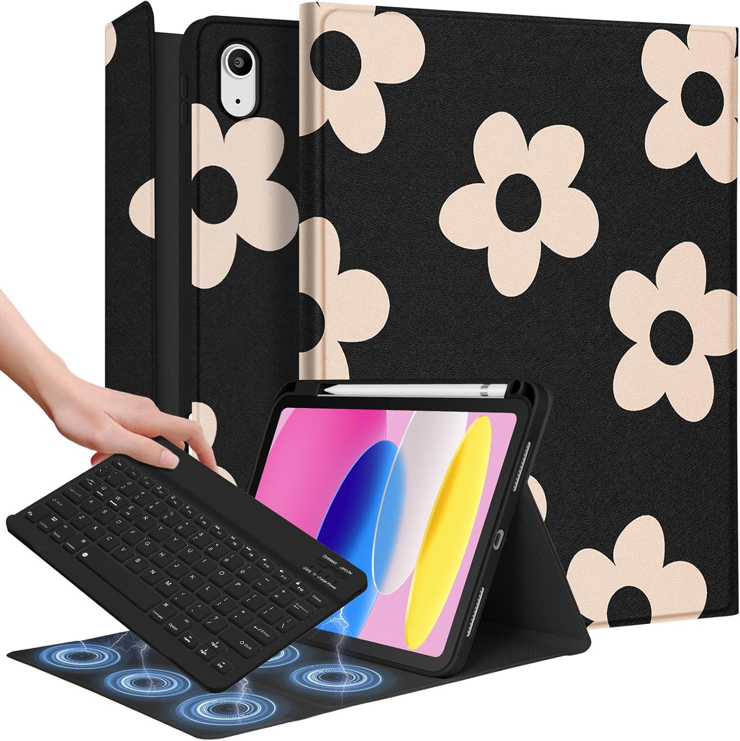 Amazon.com: Wazzasoft for iPad 10th Generation Case with Keyboard ...