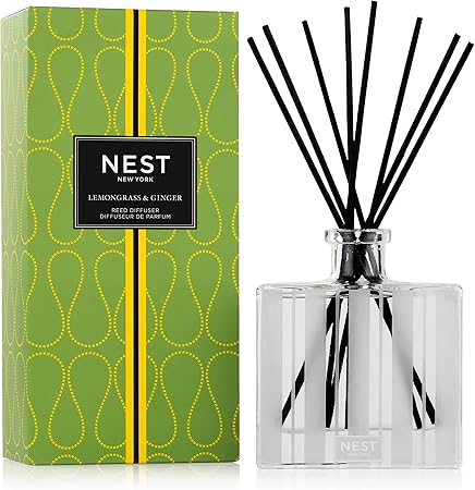 Amazon.com: NEST Fragrances Reed Diffuser- Lemongrass & Ginger , 5.9 fl ...